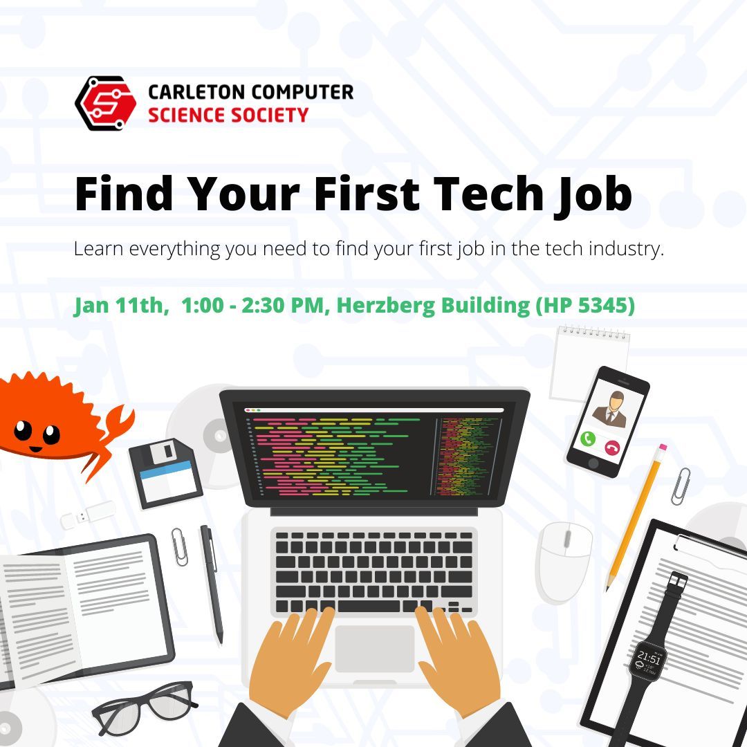 Carleton Computer Science Society | Find Your First Tech Job