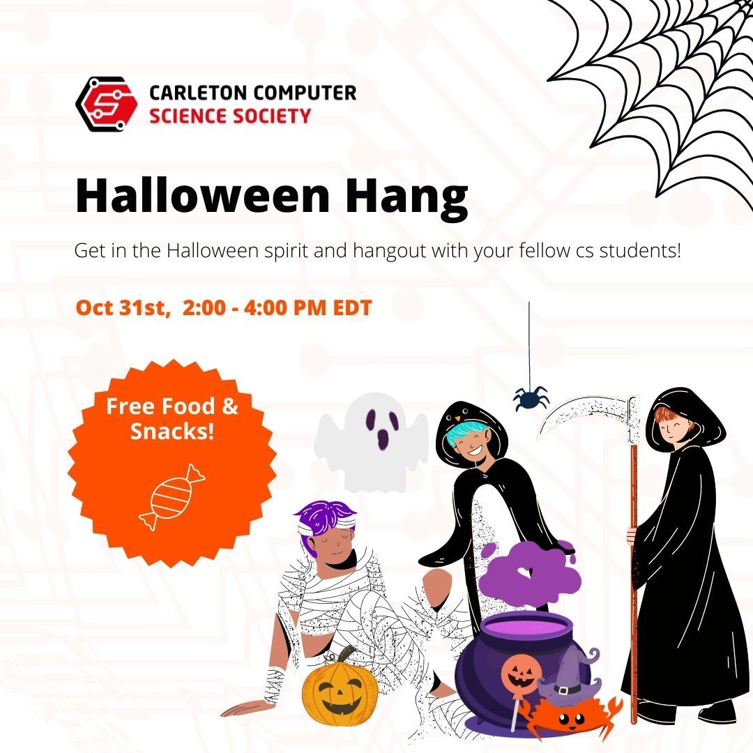 Carleton Computer Science Society | Halloween Hang