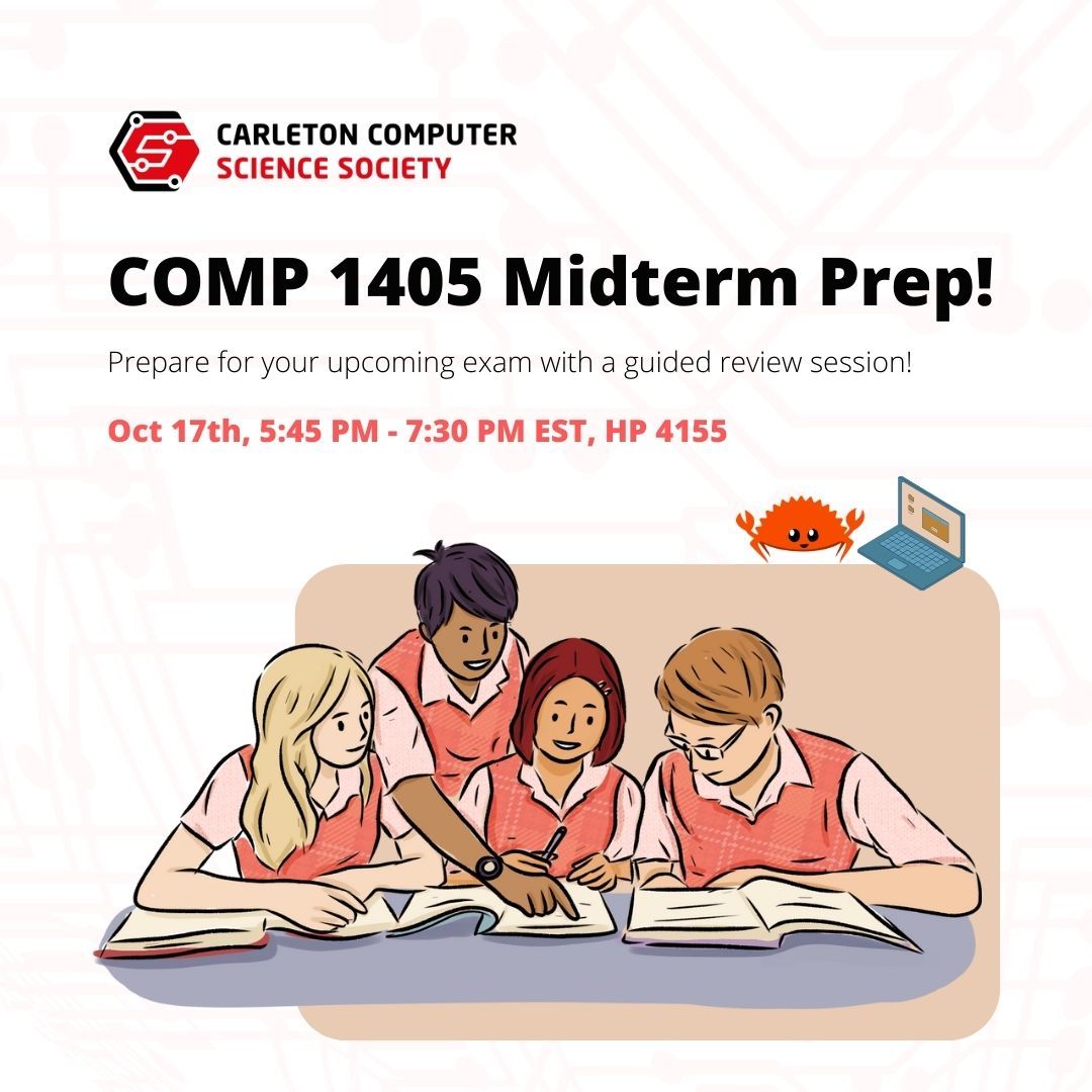 Carleton Computer Science Society | COMP 1405 Midterm Prep