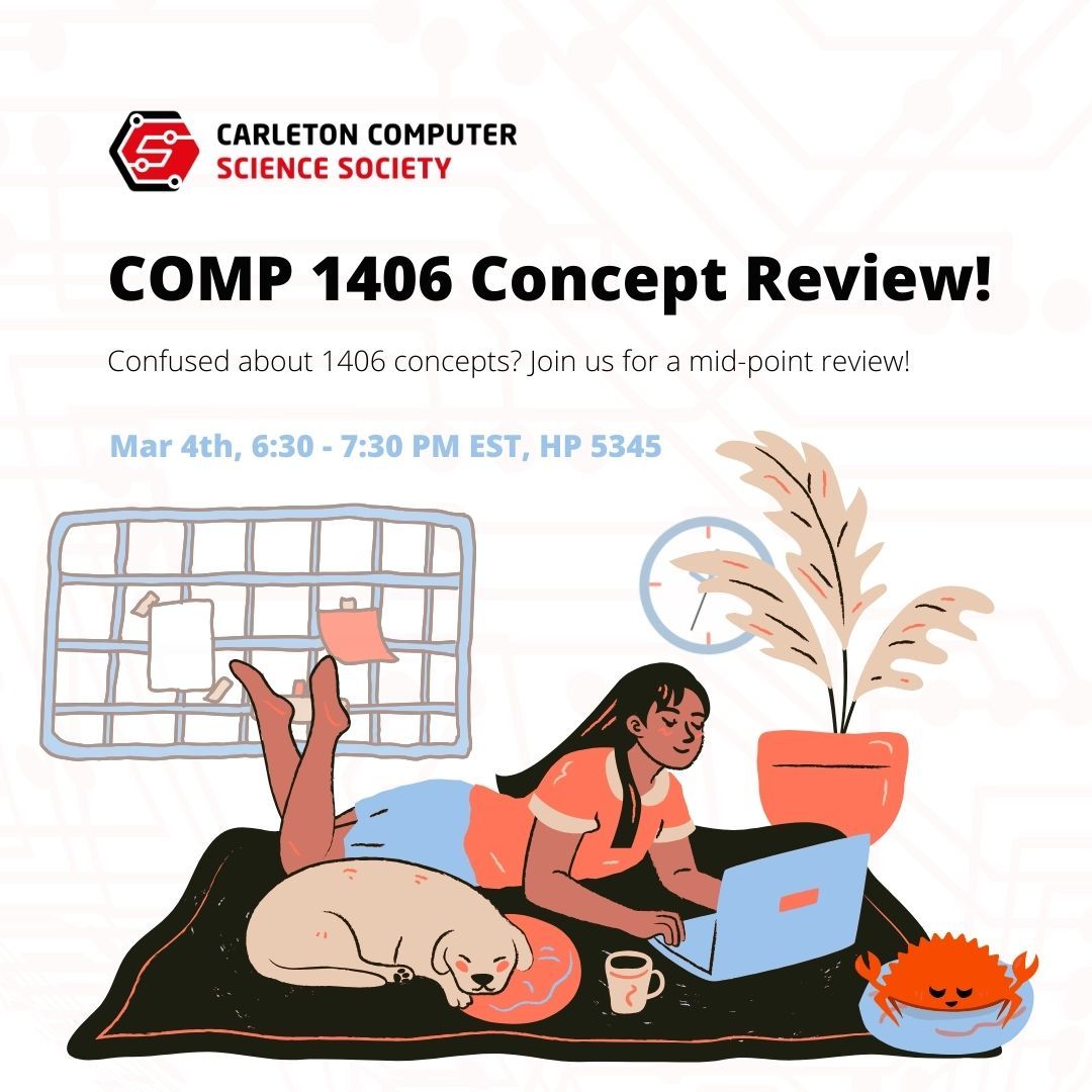 Carleton Computer Science Society | COMP 1406 Concept Review