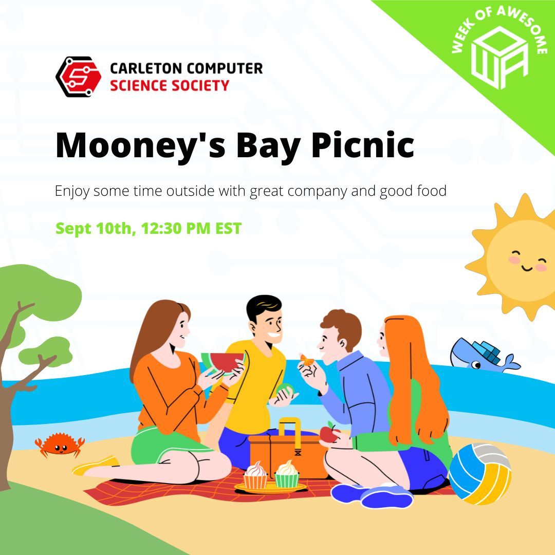 Carleton Computer Science Society | Mooney's Bay Picnic