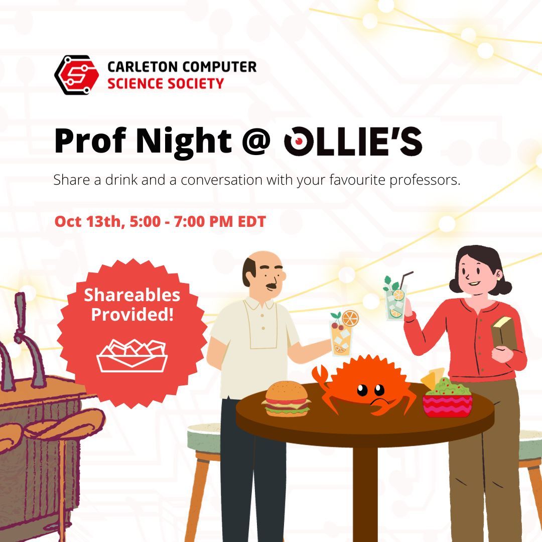 Carleton Computer Science Society | Prof Night