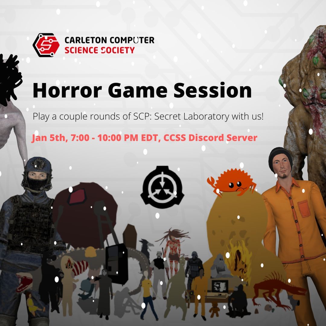 Carleton Computer Science Society | Horror Game Session