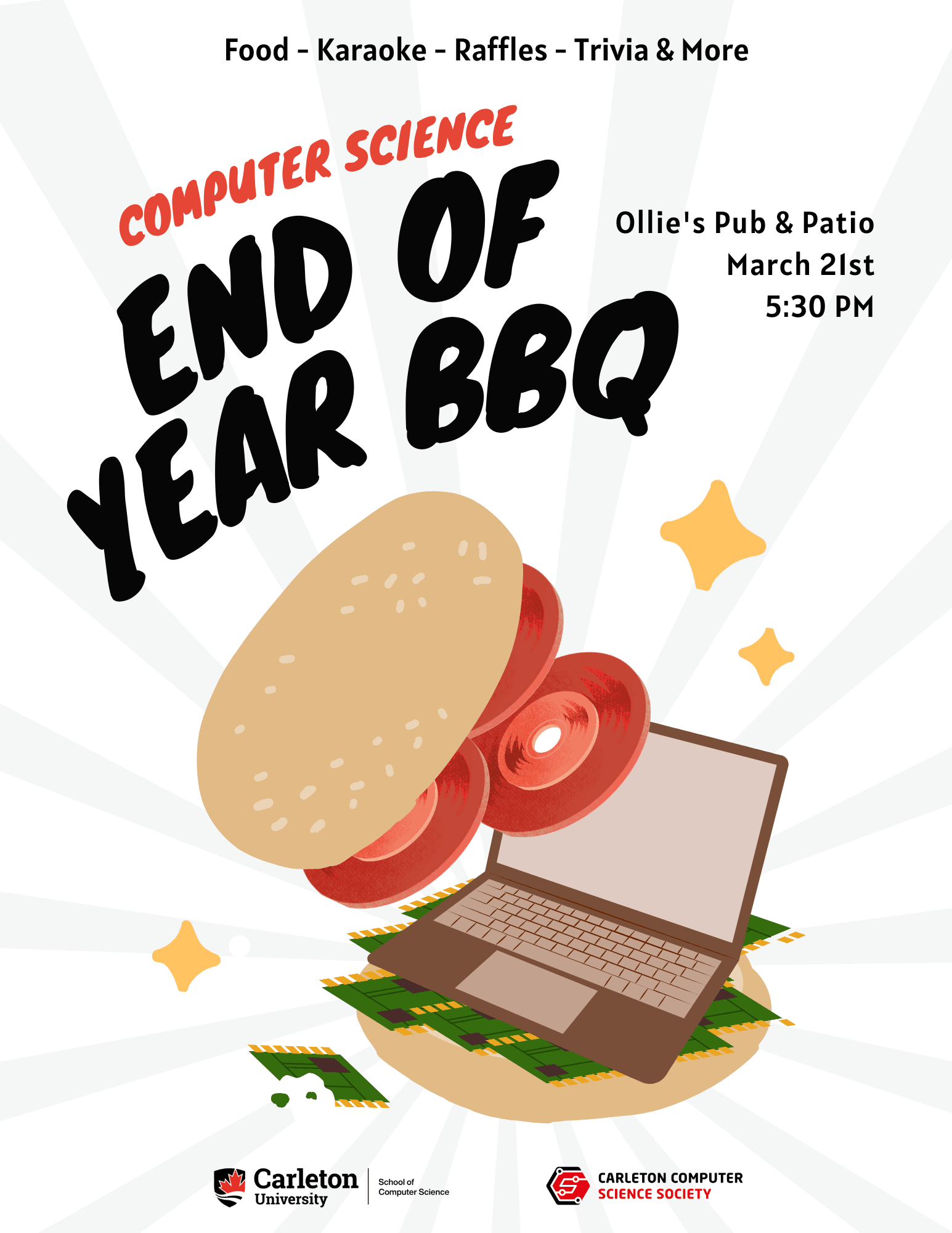 Carleton Computer Science Society | End Of Year Barbeque