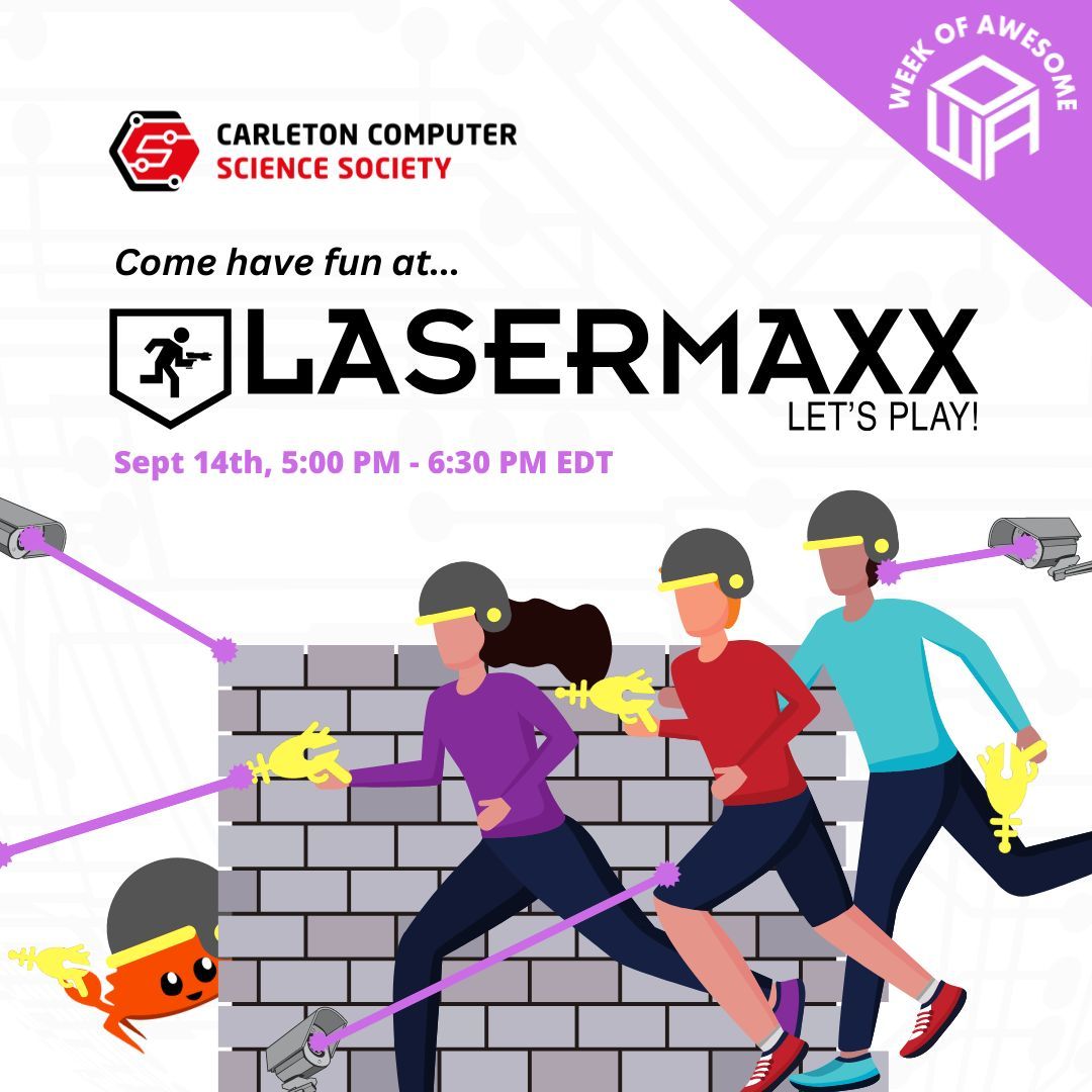 Carleton Computer Science Society | Laser Tag Night