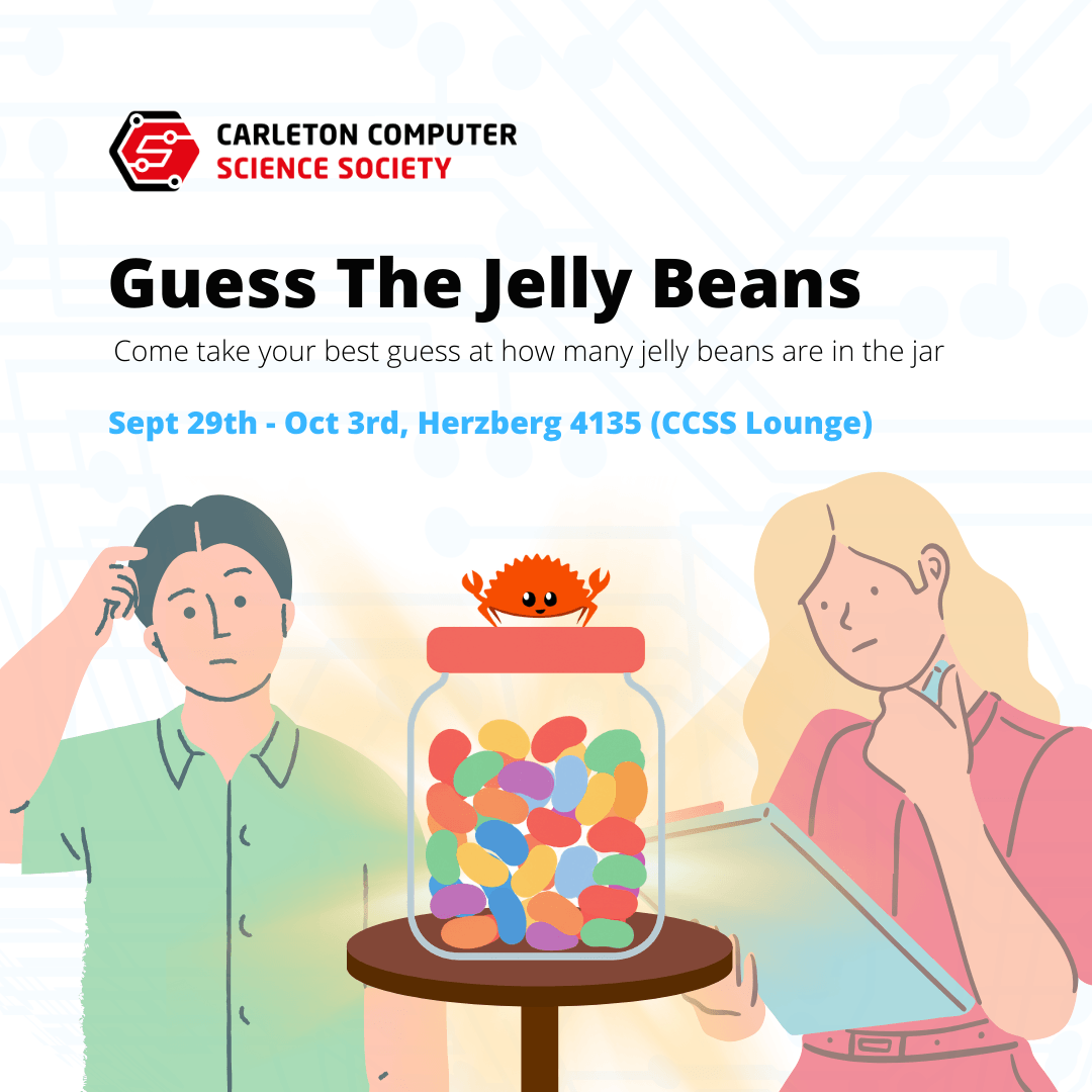 Carleton Computer Science Society | Guess the Jellybeans